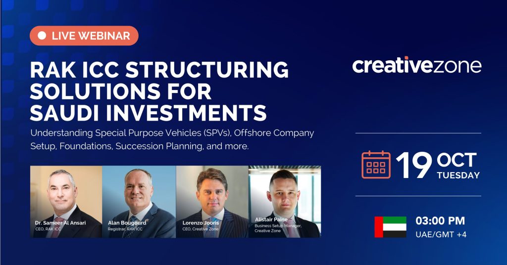 RAK ICC Guide for Inbound & Outbound Saudi Investments – Creative Zone